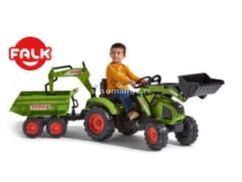 Falk traktor sa prikolicom i kašikom (1010w)