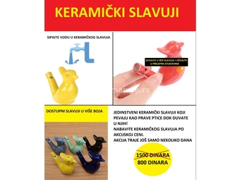 Keramički slavuj - PLAVI - NOVO