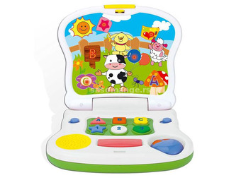 Igračka za bebe Laptop junior Kravica WINFUN 8071-01 9268