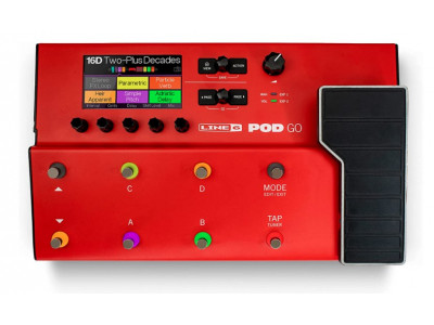 Line 6 Line6 Pod Go Limited Edition RED