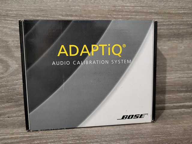 BOSE ADAPTiQ audio calibration system