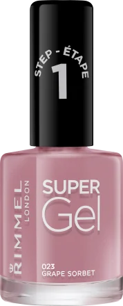 RIMMEL LONDON
SUPER Gel lak za nokte - 023 GRAPE SORBET, 12 ml