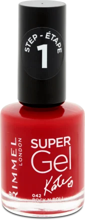 RIMMEL LONDON
SUPER Gel Kate lak za nokte - 042 ROCK N ROLL, 12 ml