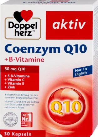 Doppelherz
Coenzym Q 10 + B-Vitamin, 30 kom