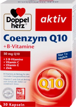 Doppelherz
Coenzym Q 10 + B-Vitamin, 30 kom
Dodatak ishrani