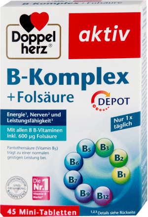 Doppelherz
B-Komplex aktiv, 45 kom