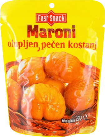 Fast Snack
oguljen pečen kesten, 150 g