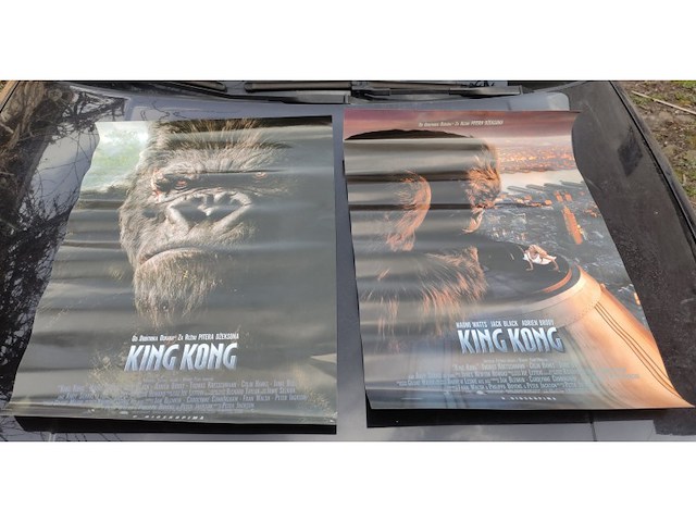 2 plakata KING KONG