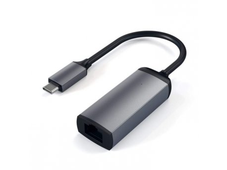 SATECHI Aluminium Type-C to Ethernet Adapter - Space Grey (ST-TCENM)