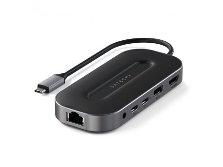 SATECHI USB-4 Multiport W2.5G Ethernet Black