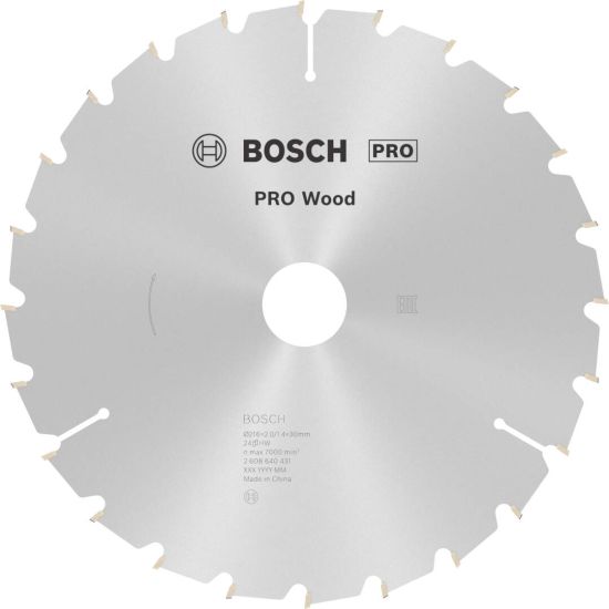 Bosch PRO Wood list kružne testere 216x2x30 mm 24z ATB max 7.000 o/min (2608640431)