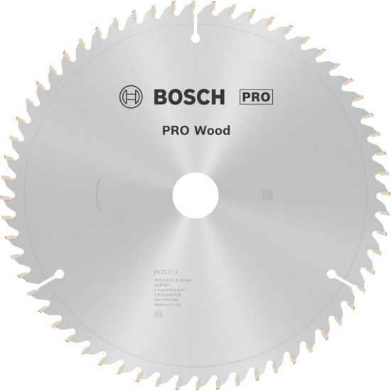 Bosch PRO Wood list kružne testere 254x2x30 mm 60z ATB max 6.000 o/min (2608640436)