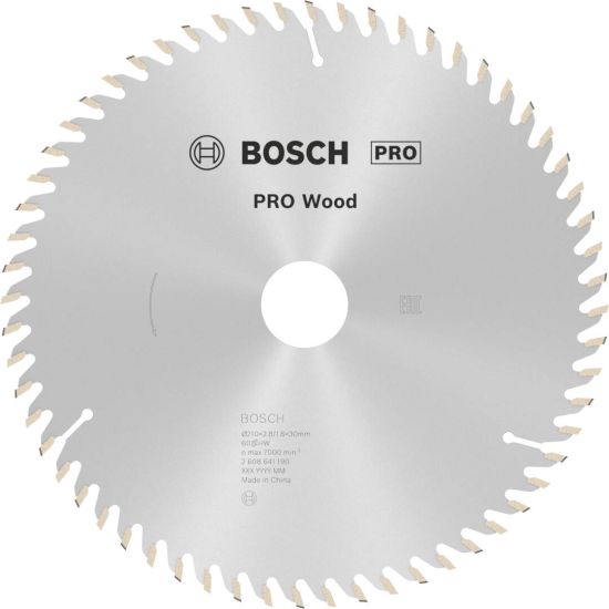 Bosch PRO Wood list kružne testere 210x2.8x30 mm 60z ATB max 7.500 o/min (2608641190)