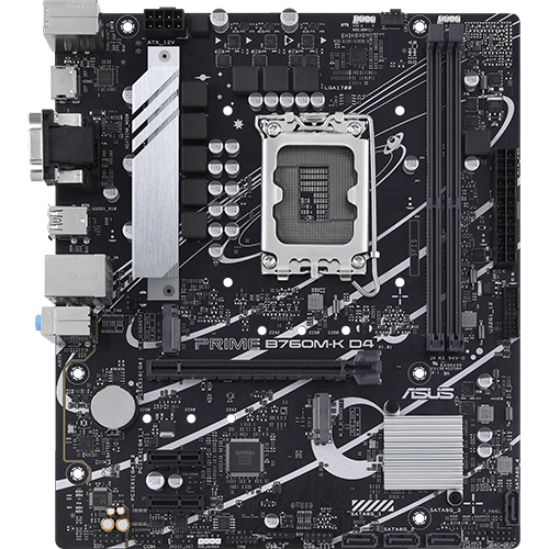 Asus PRIME B760M-K D4 LGA1700 Micro ATX Matična ploča