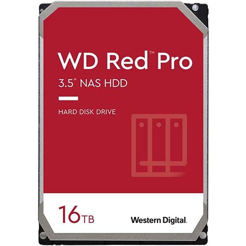 Western Digital 16TB WD Red Pro 3.5″ NAS HDD/Hard disk | WD161KFGX