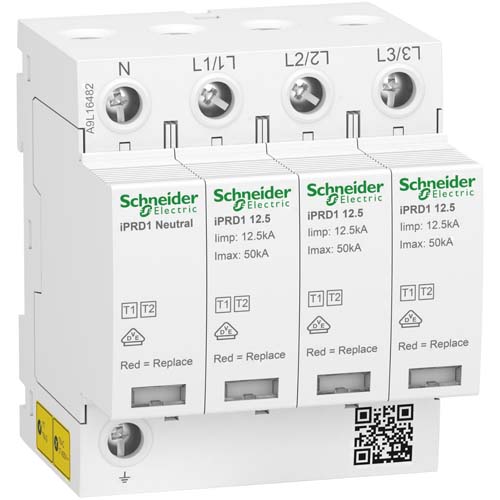 SE Modularni odvodnik prenapona Acti9 iPRD1 12.5 3 P+N 350 V sa daljinskim prenosom