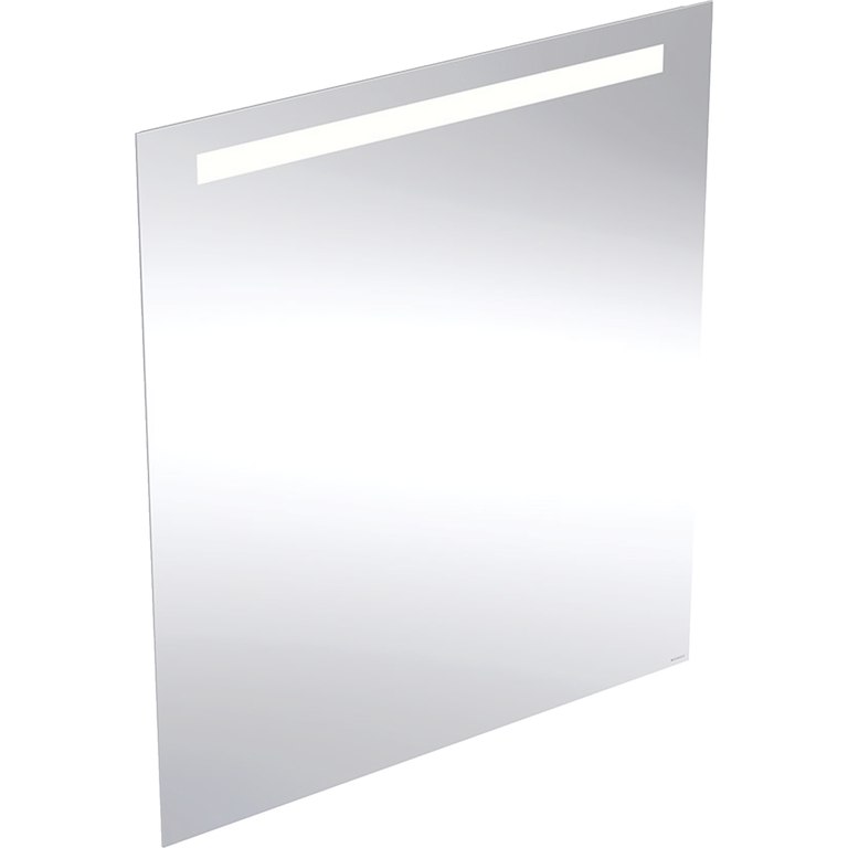 Geberit Option Basic Square ogledalo sa osvetljenjem sa gornje strane, 80×70 cm
