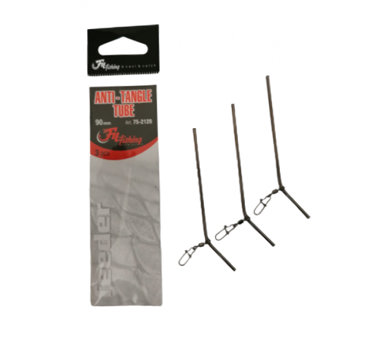 FILFISHING METAL ANTI TANGLE TUBE&RUBBER 1027