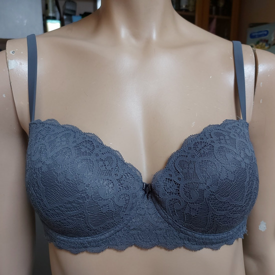 INTIMISSIMI sivi cipkani grudnjak 75B PERFEKTAN