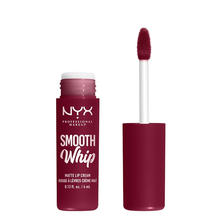 Mat tečni ruž za usne NYX Professional Makeup Smooth Whip WMLC 4ml WMLS15 Chocolate Mousse