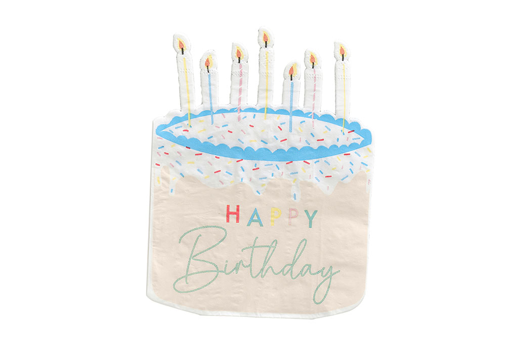 Salvete Happy Birthday 16cm – 16 kom