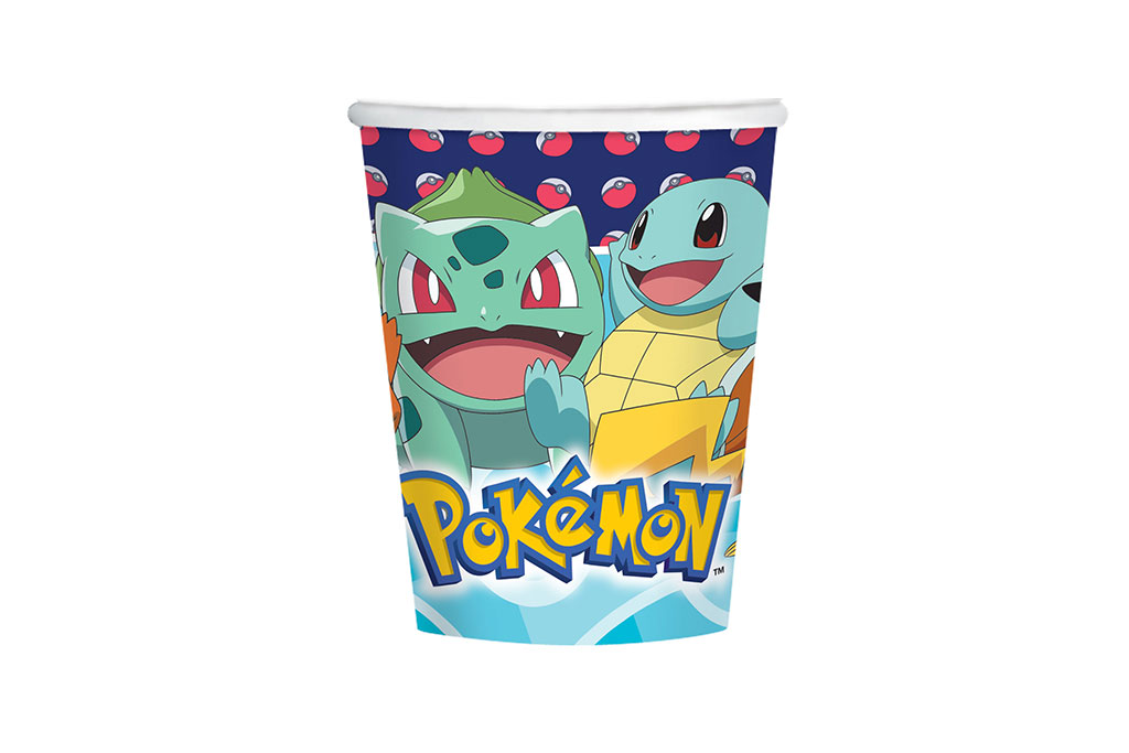 Čaše Pokemon 250ml – 8 kom