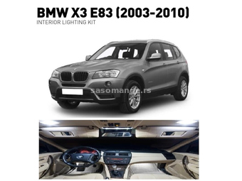 Led sijalice enterijera BMW X3 E83 komplet
