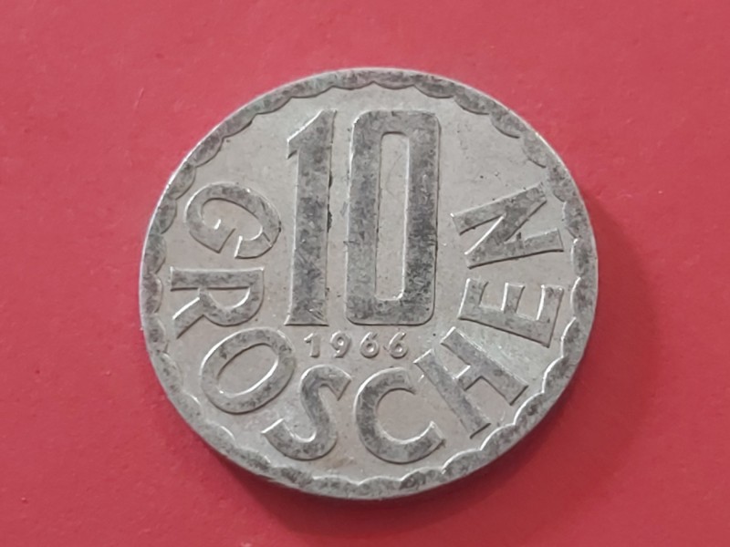 Austrija - 10 groschen 1966 god