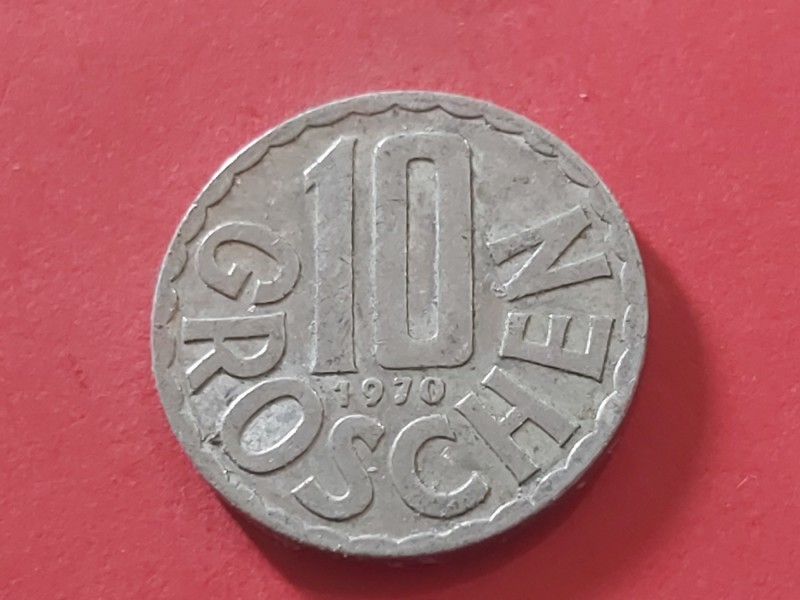 Austrija - 10 groschen 1970 god