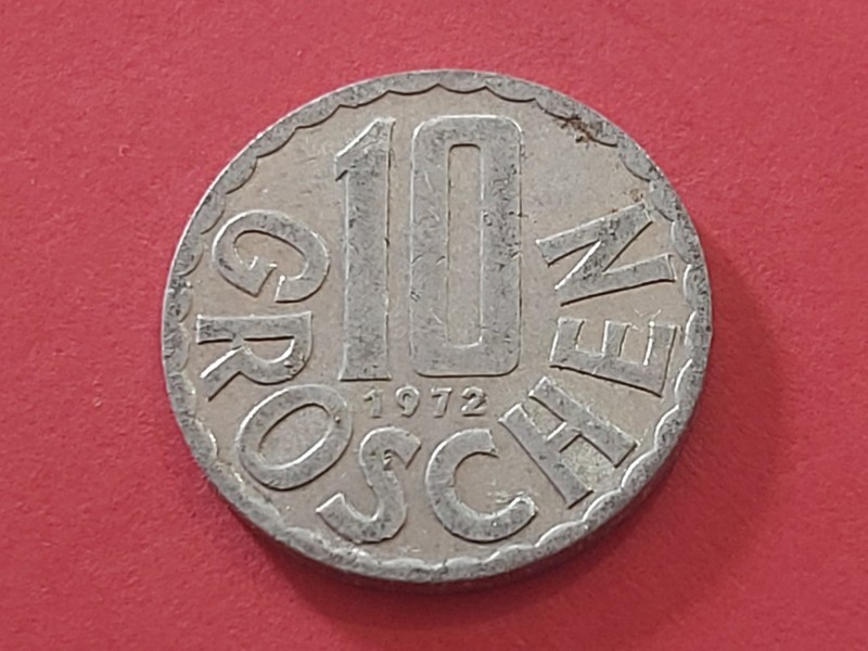 Austrija - 10 groschen 1972 god