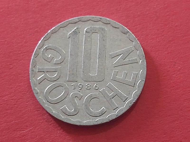 Austrija - 10 groschen 1986 god