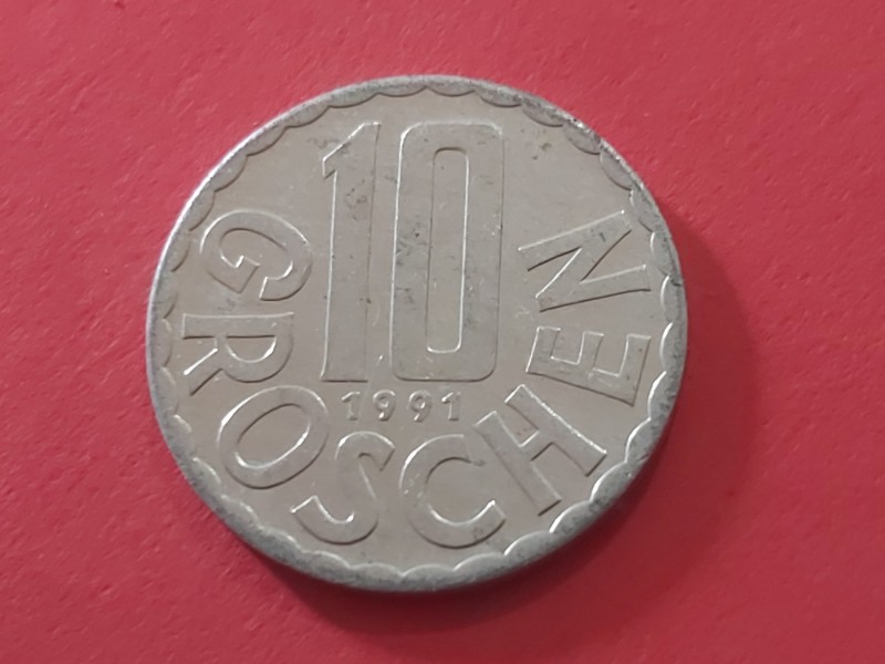 Austrija - 10 groschen 1991 god