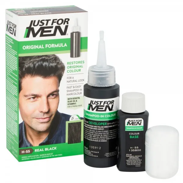 Just For Men Color Šampon-Crni