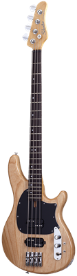 Schecter CV-4 Gloss Natural bas gitara