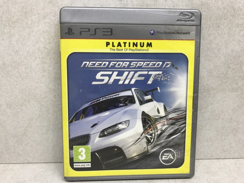 Need For Speed Shift PLATINUM - PS3 igra