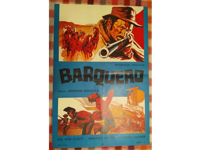 plakat BARQUERO