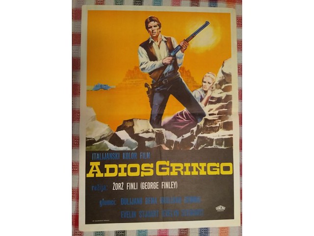 plakat ADIOS GRINGO