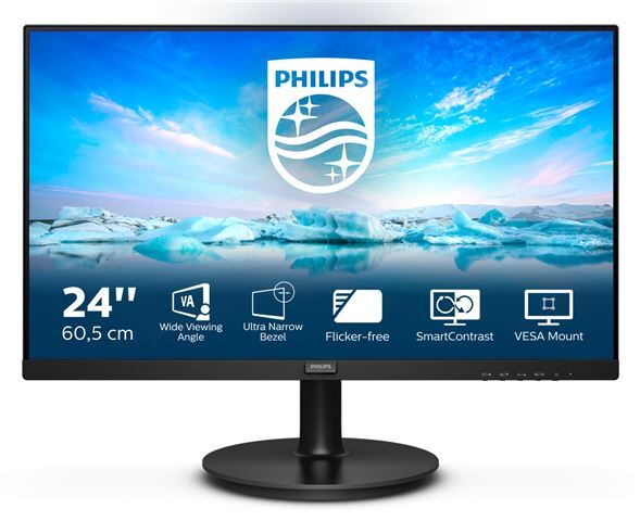 Monitor Philips (241V8L/00) 24" VA FHDID: EK000521182