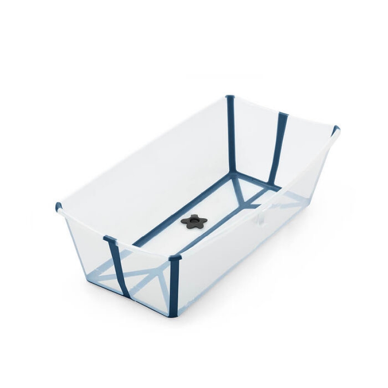 Stokke Flexi Bath X-Large sklopiva kadica Transparent Blue