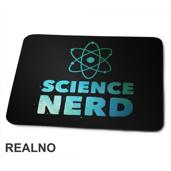 SCIENCE NERD - COLORS - GEEK - PODLOGA ZA MIŠ