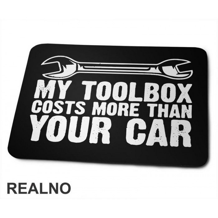 MY TOOLBOX COAST MORE THAN YOUR CAR - RADIONICA - MAJSTOR - PODLOGA ZA MIŠ