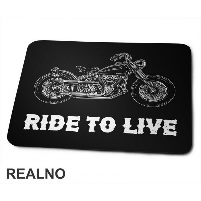 RIDE TO LIVE - MOTORI - PODLOGA ZA MIŠ