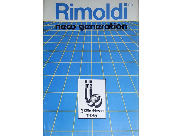 Katalog Mašina `RIMOLDI` Italy
