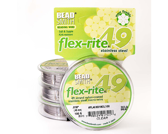 Sajla čelična Flex-rite® _49 struna 0,45mm (1m)