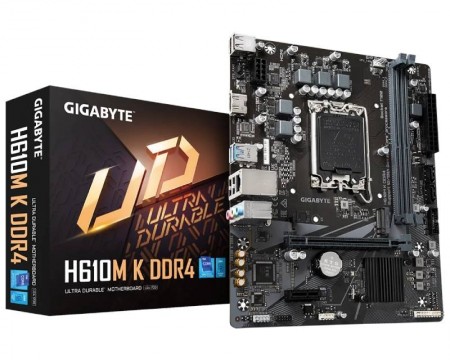 GIGABYTE H610M K DDR4 rev.1.x