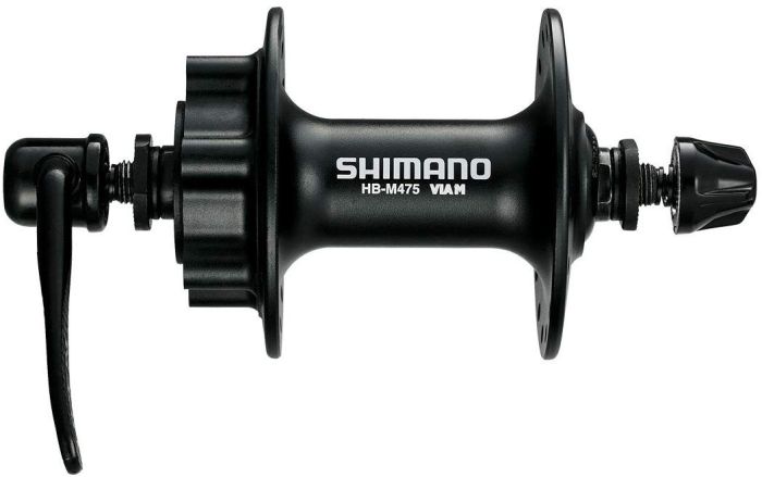 NABLA PREDNJA SHIMANO DEORE HB-M475-L 32H DISK 6-BOLT CRNA