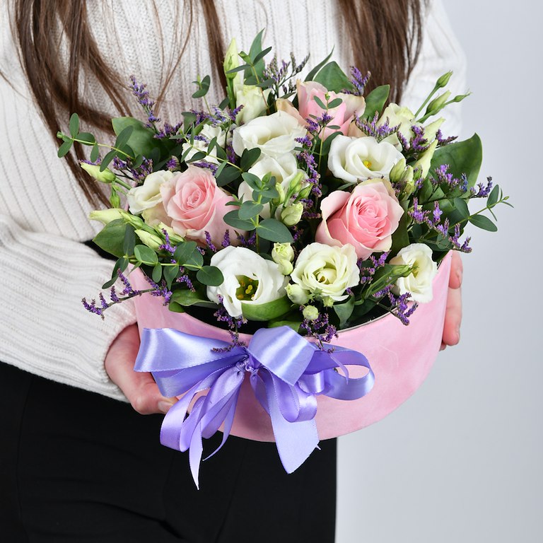 Romantični cvetni box