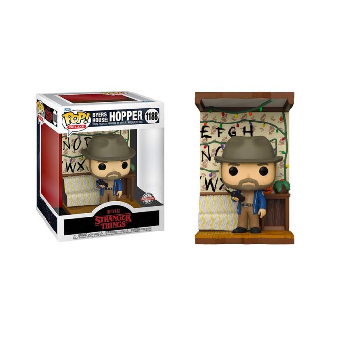 Figura POP! Deluxe: Stranger Things B-A-S Hopper