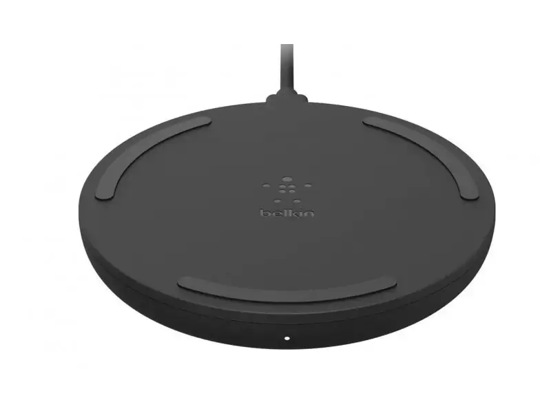 BELKIN BOOST_CHARGE 10W WIRELESS CHARGING PAD + QC 3.0 WALL CHARGER + CABLE – BLACK