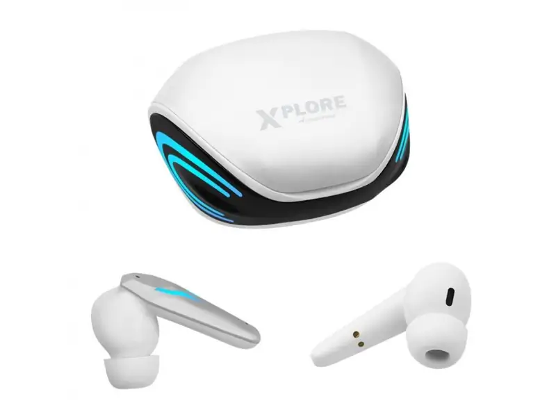 XPLORE BLUETOOTH BEŽIČNE STEREO TWS SLUŠALICE XP5808 BELE